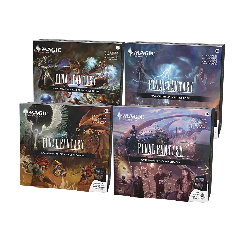 MTG - Final Fantasy Scene Box - Full Set Bundle (4 Scene Boxes) - GG Lounge